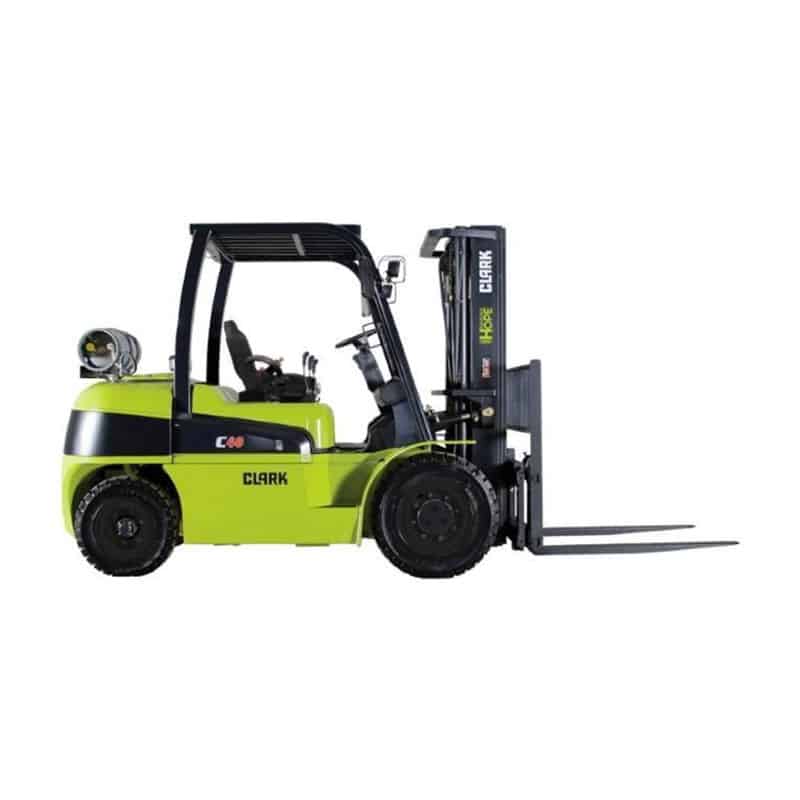 Burwell Material Handling - Clark C50 IC-Pneumatic C50sL 10,000 lbs.